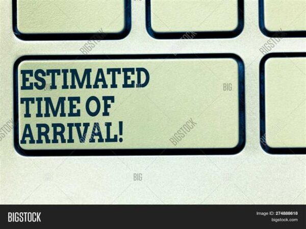 Estimation of arrival times (ETA) - ContPark